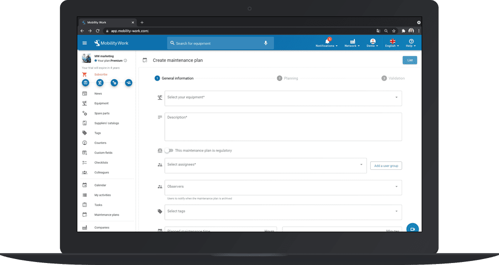 Manage Your Preventive Maintenance Plans In Your CMMS